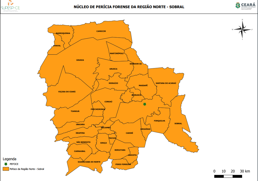 Região Norte - Sobral - Perícia Forense